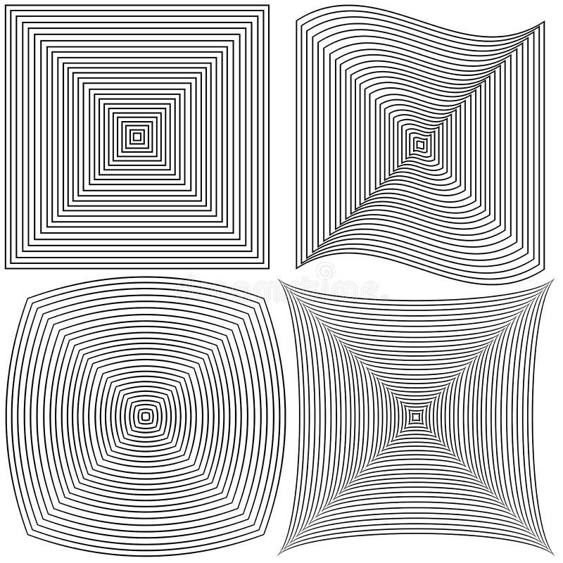 Abstraction of lines stock vector. Illustration of line - 48272541