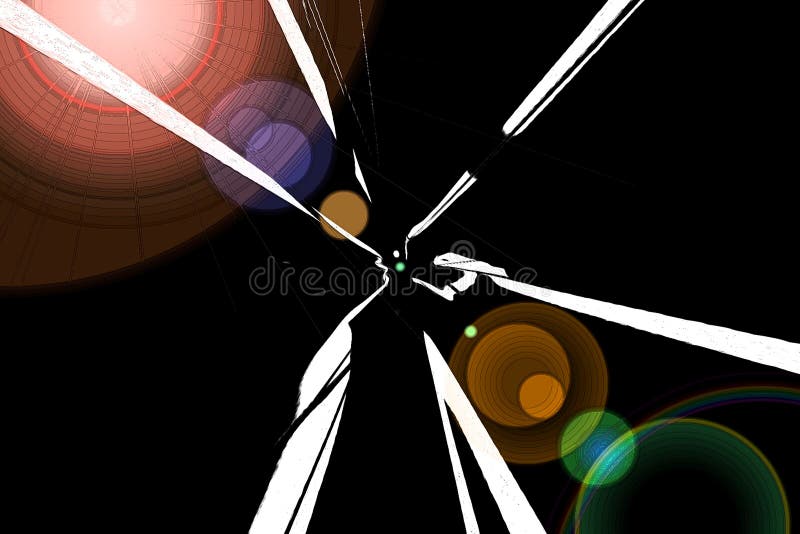 Abstraction. Unknown Space. Gamma Rays and Light. Backgrounds and ...