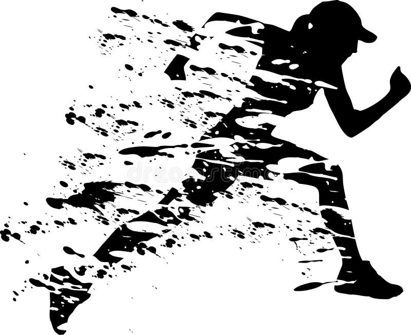 Running Male Female Runner Stock Illustrations – 2,534 Running Male ...