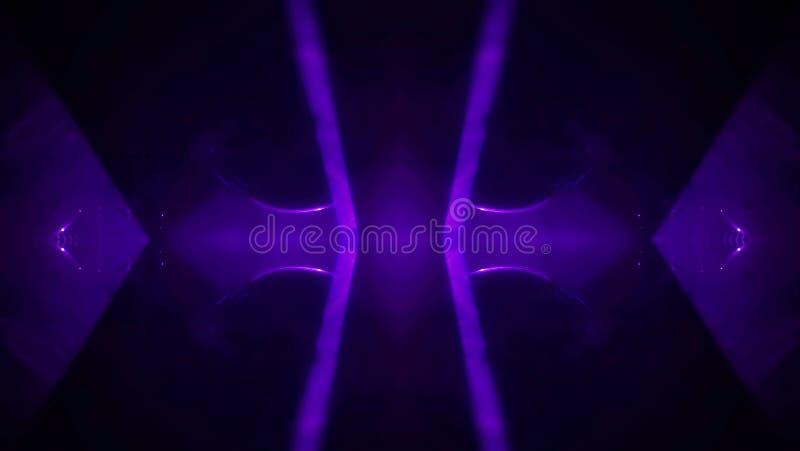 Abstraction Violet Rays Light Effect. Symmertic Illustration Stock ...