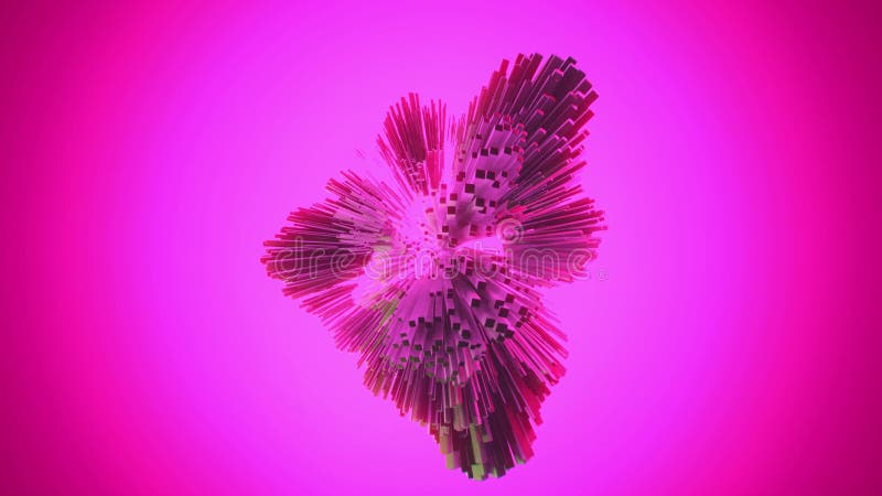 Abstraction Wave Form for Background. Abstract Motion, Loop, 3d ...