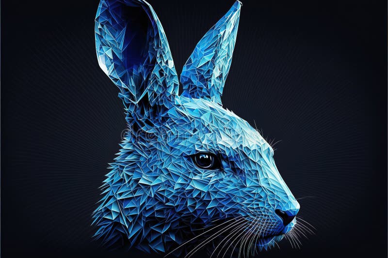 Abstract Poly Rabbit Stock Illustrations – 263 Abstract Poly Rabbit ...