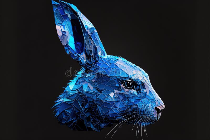 Abstract Poly Rabbit Stock Illustrations – 263 Abstract Poly Rabbit ...