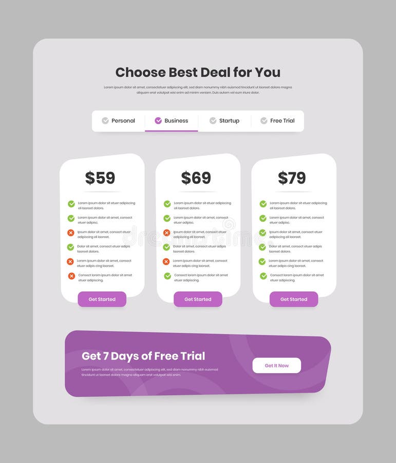 Abstractly Designed Modern Price Comparison Web Interface with ...