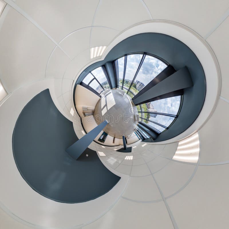 Hall with a Staircase Leading To the Second Floor of a Home Stock Photo ...