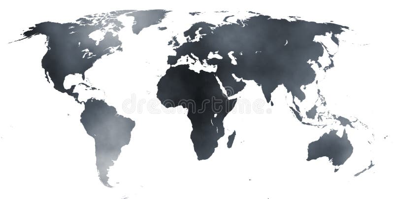 Map of the World 02 stock illustration. Illustration of world - 123454639