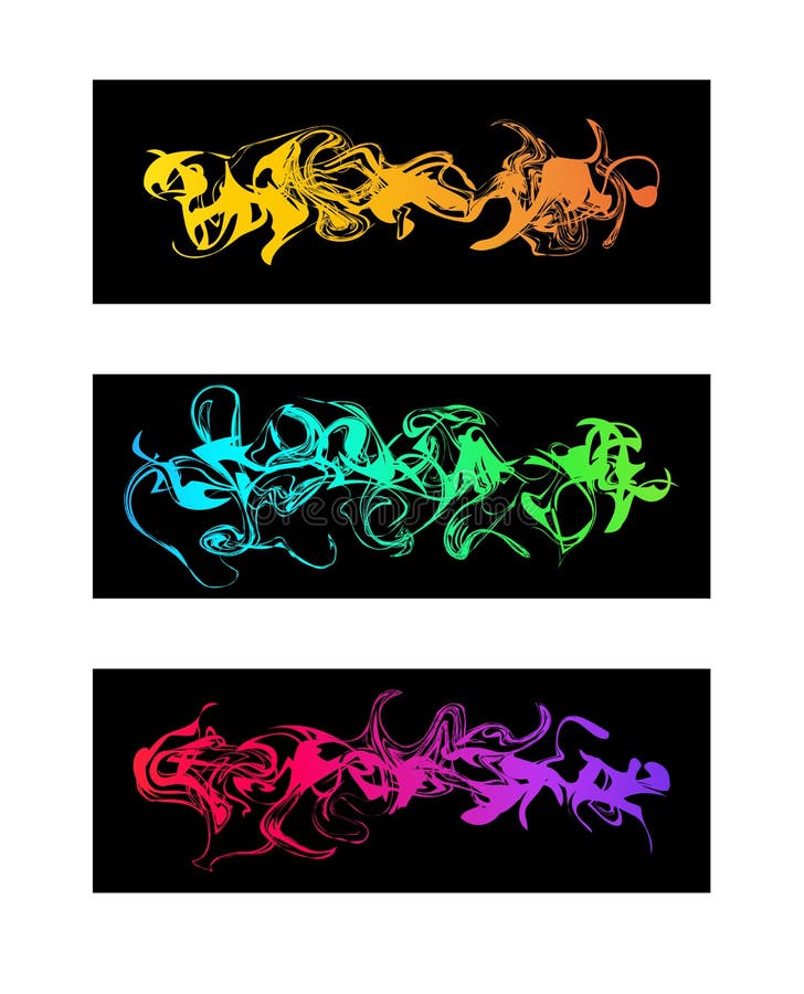 Abstrakcyjny Napis Dekoracyjny W Stylu Graffiti Acab, Napis Wanderski ...