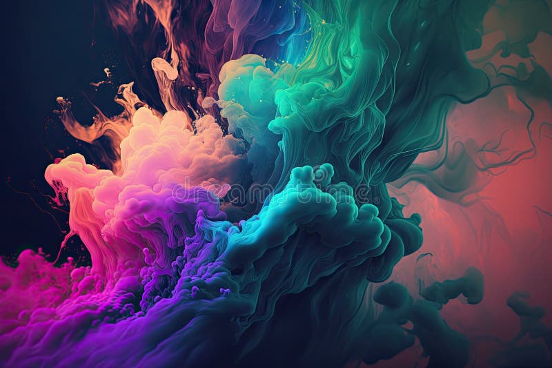 Abstrakt Color Haze Backdrop Stock Illustration - Illustration of ...