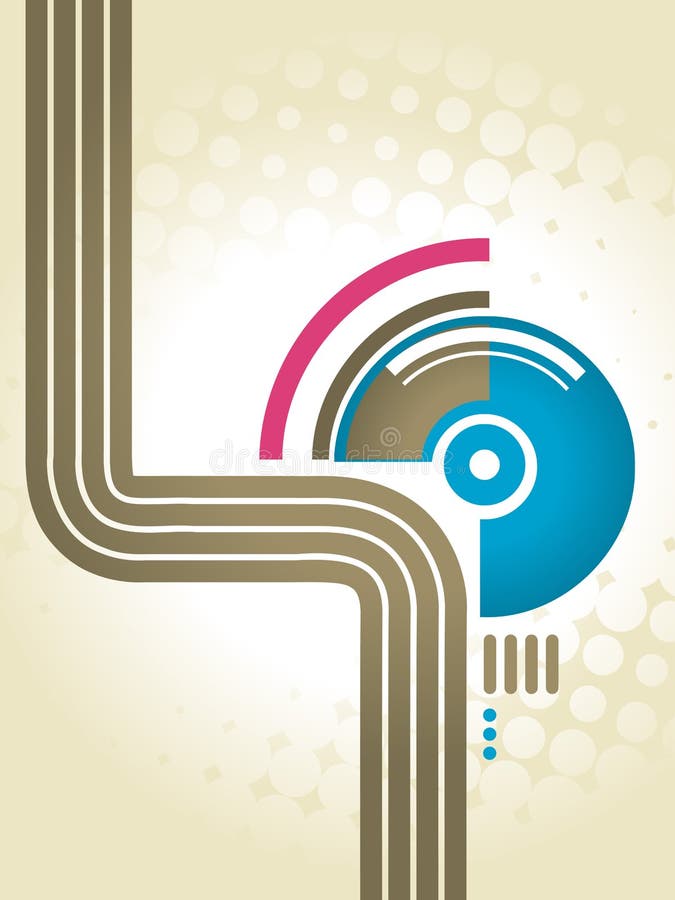 Abstrakt design vektor illustrationer. Illustration av baner - 14254795