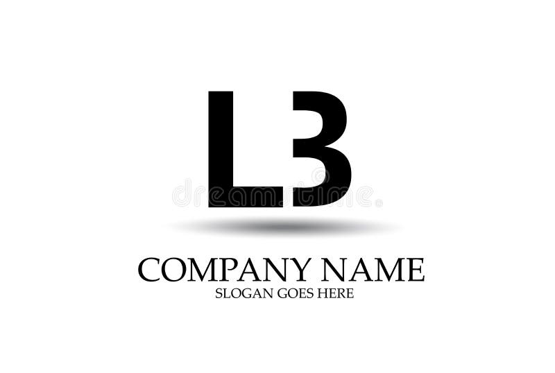 Abstrakter Buchstabe Lbs Logo Design Vector Vektor Abbildung ...