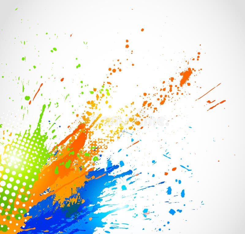 Abstrakte Grunge Kreise Scheren Und Bleistifte Auf Dem Hintergrund Des ...