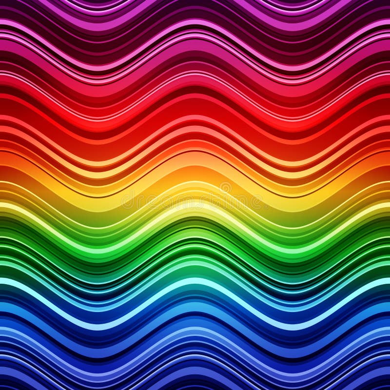 Abstrakter Regenbogen Gestreifter Explosionshintergrund Vektor ...