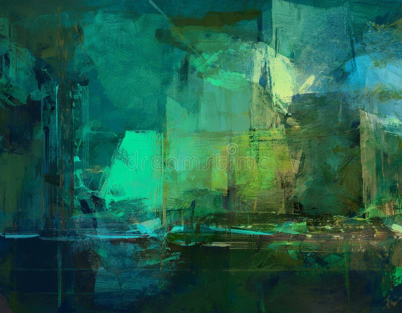 Abstrat Green Background with Industrial Vibe and Copy Space Stock ...