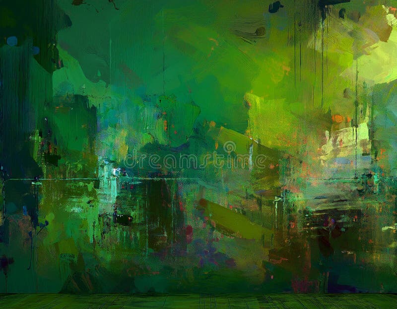 Abstrat Green Background with Industrial Vibe and Copy Space Stock ...