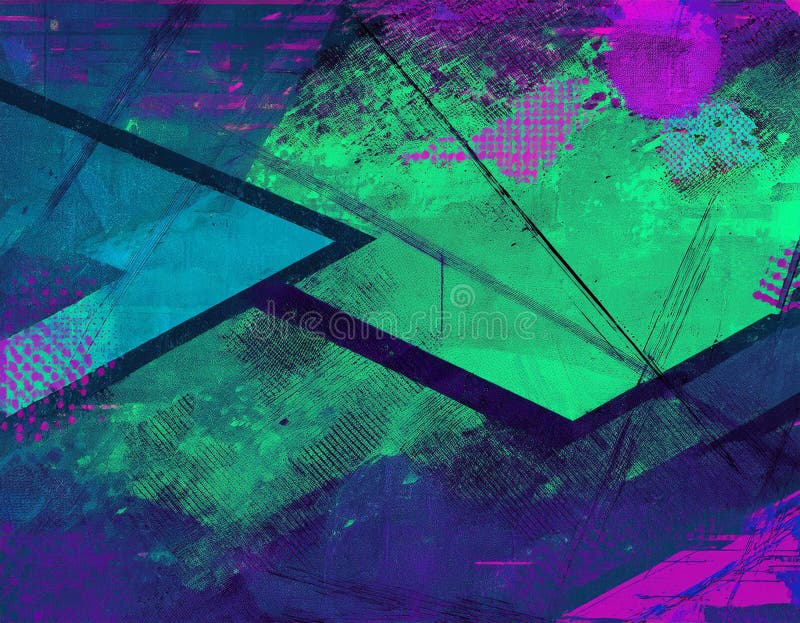 Abstrat Green Background with Industrial Vibe and Copy Space Stock ...