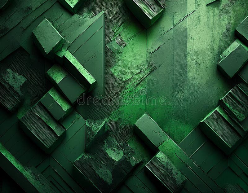 Abstrat Green Background with Industrial Vibe and Copy Space Stock ...
