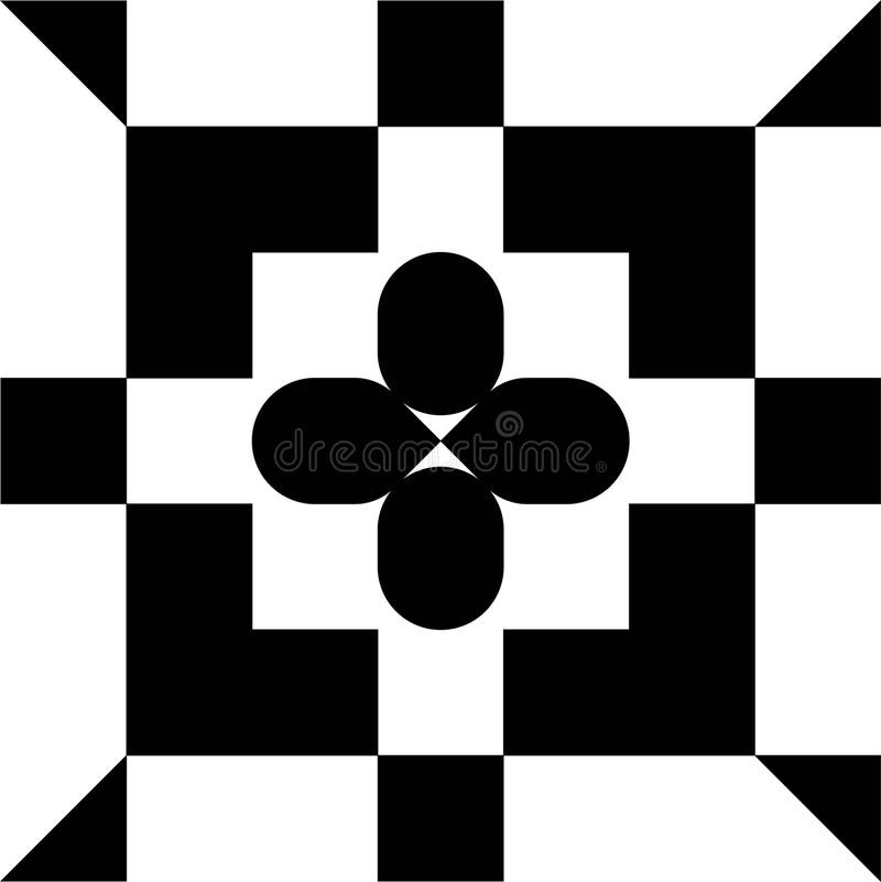 Abstract Square Logo Design Illustrator Stock Illustration ...