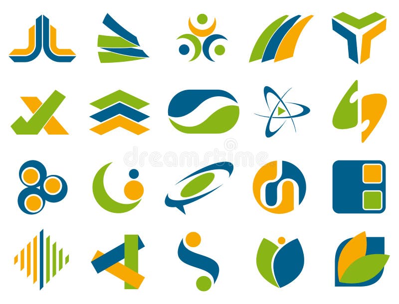 Vetor Abstrato Logo Design Template Ilustração do Vetor - Ilustração de ...