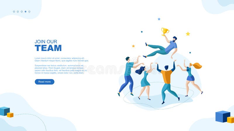 Victory team stock illustration. Illustration of compete - 420728