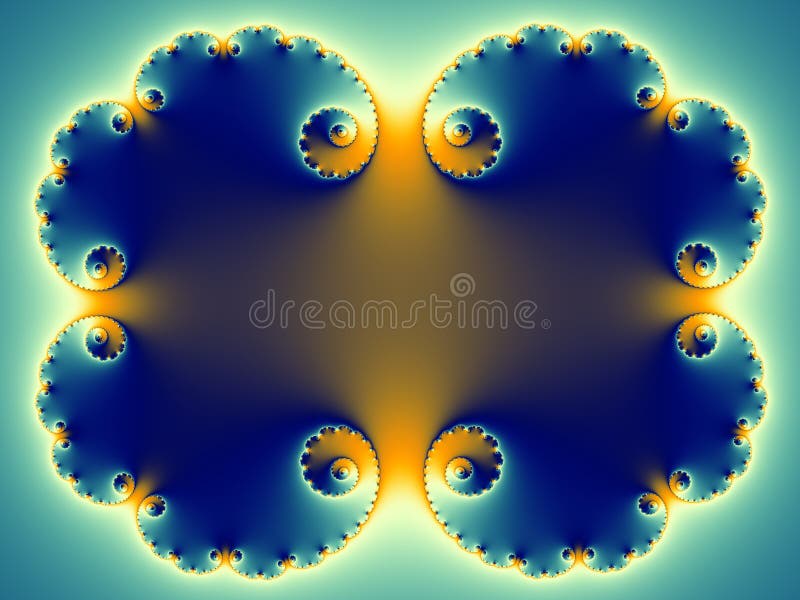 Abstrct Digital Artwork. Patterns of Nature. Shells Stock Illustration ...