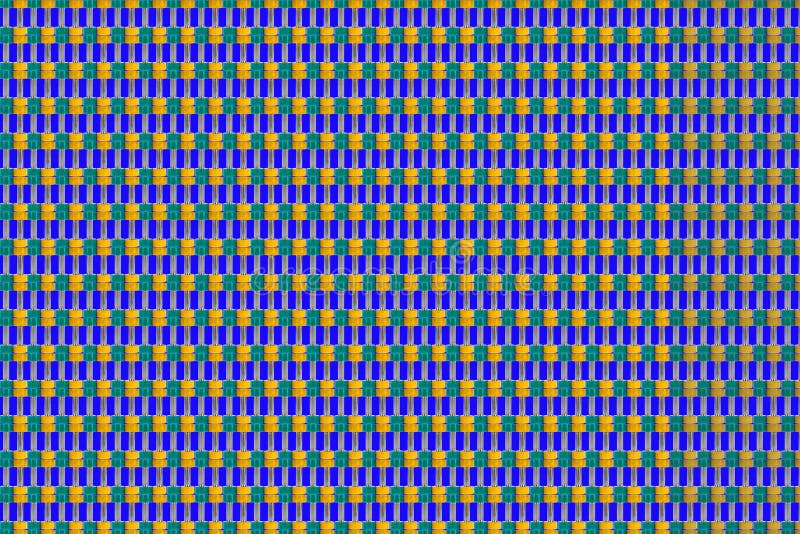 Absttraktny Background of Small Items Gaeteli on a Blue Background ...