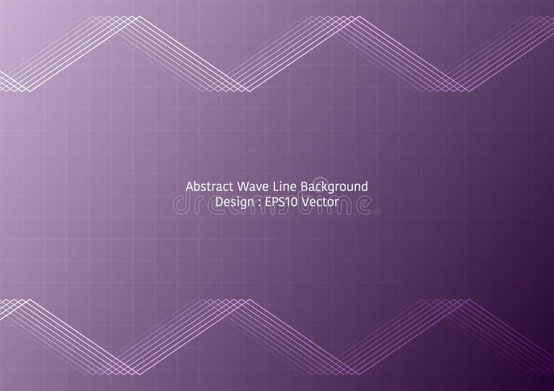 Abstract Wave Line Background Design, Two Groups of Flowing Straight ...