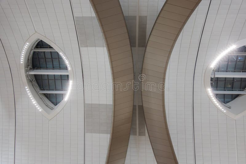 Modern Architectural Feature Pattern Editorial Photo - Image of ...