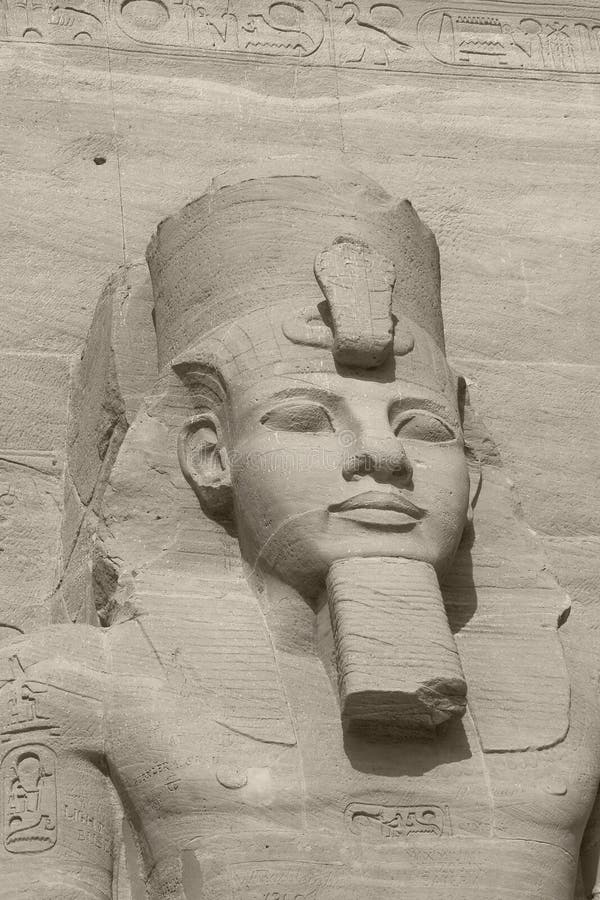 Abu Simbel stock image. Image of antique, face, statue - 12493167