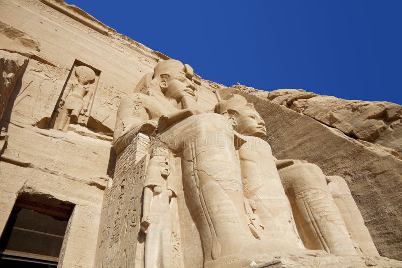 Abu Simbel Temple - Ramses II Stock Image - Image of dynasty, statue: 93263