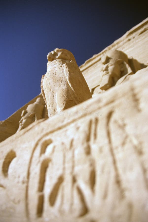 Abu simbel pharaoh stock photo. Image of statue, rock - 3472276