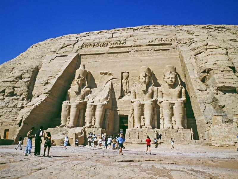 Abu Simbel stock photo. Image of building, celebrate, pharaoh - 18514