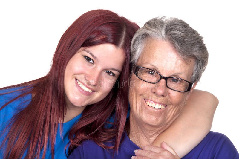 Hembra Mayor Con Una Cartelera En Blanco Foto de archivo - Imagen de ...