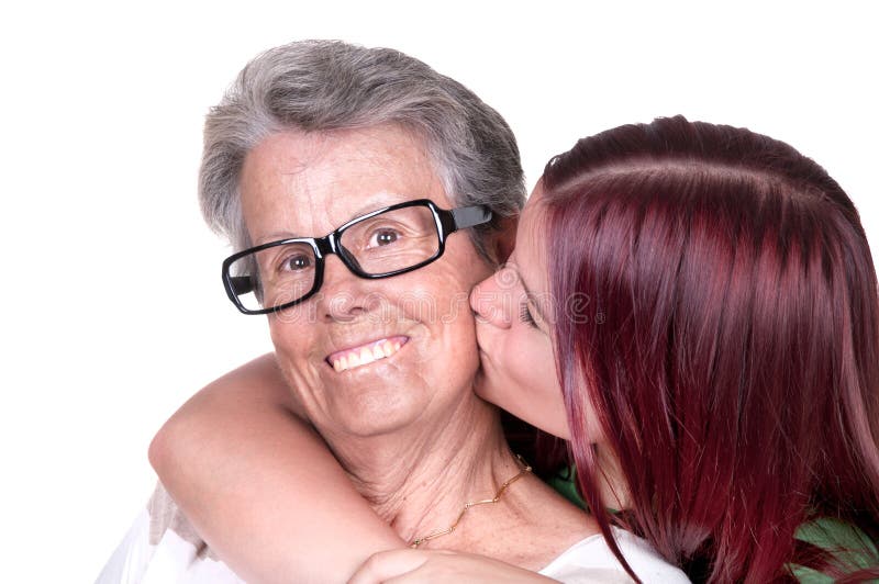 Hembra Mayor Con Una Cartelera En Blanco Foto de archivo - Imagen de ...