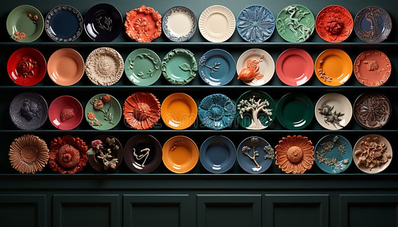 Abundance of Colors and Variation in Pattern Adorn the Store Generated ...