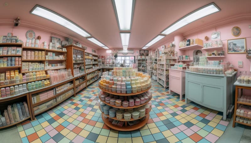 Abundance of Modern Design in a Bright Retail Store Sale Generated by ...