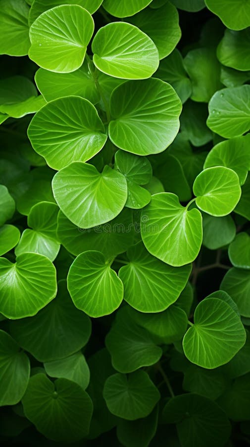 Abundant Greenery Multiple Shots of a Lush Green Leaves Background ...