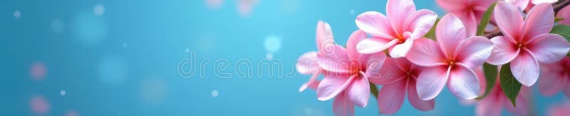 Abundant Jasmine Clusters, Bright Blue Backdrop , White, Background ...