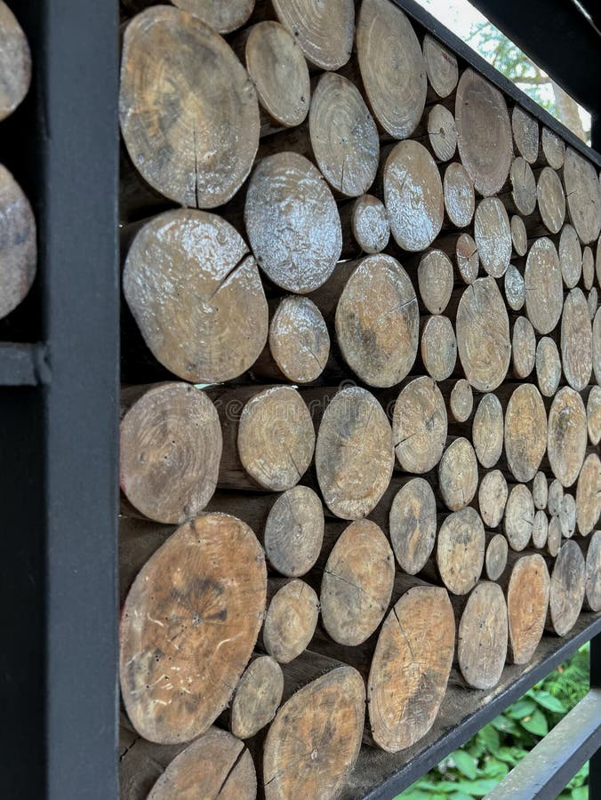 Abundant timber stacked stock image. Image of soil, objects - 294132623