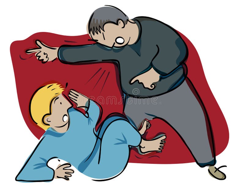 Cowering Stock Illustrations – 184 Cowering Stock Illustrations ...