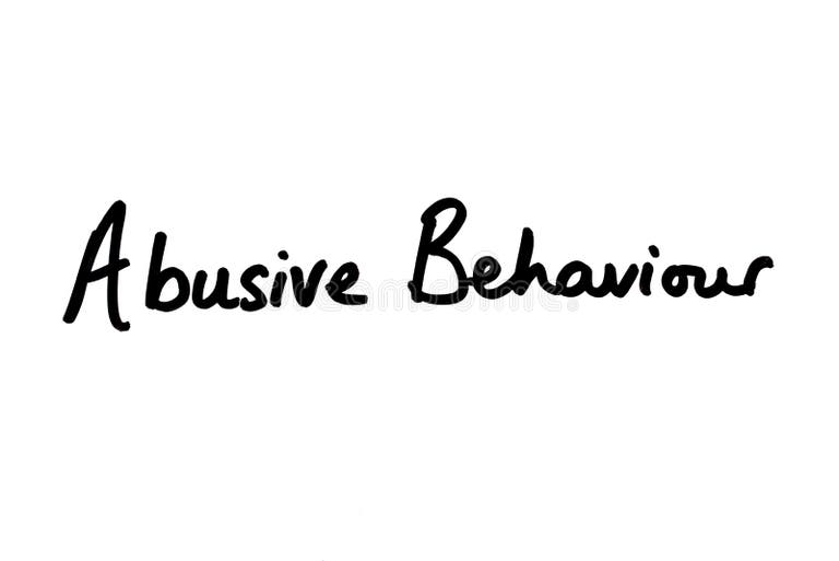 Abusive Behaviour stock illustration. Illustration of anger - 181278885