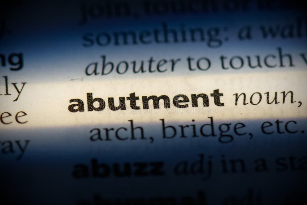 Abutment stock photo. Image of education, close, linguistic - 161577916