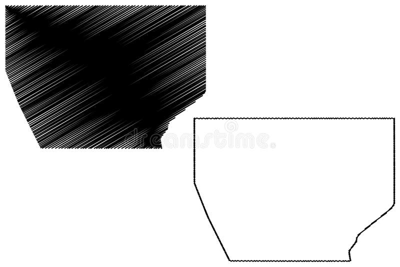 Abyei Area Republic of the Sudan, North Sudan, South Sudan Map Vector ...