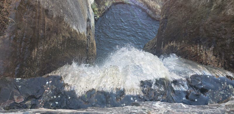 The abyss of water stock image. Image of natural, waterfall - 168040483