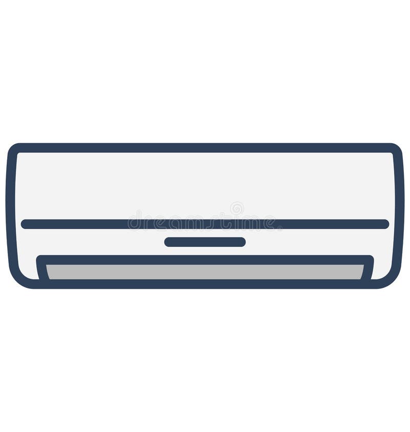 Ac, Air Conditioner Isolated Vector Icon that Can Be Easily Edited in ... Ac, Air Conditioner Isolated Vector Icon that Can Be Easily Edited in ...