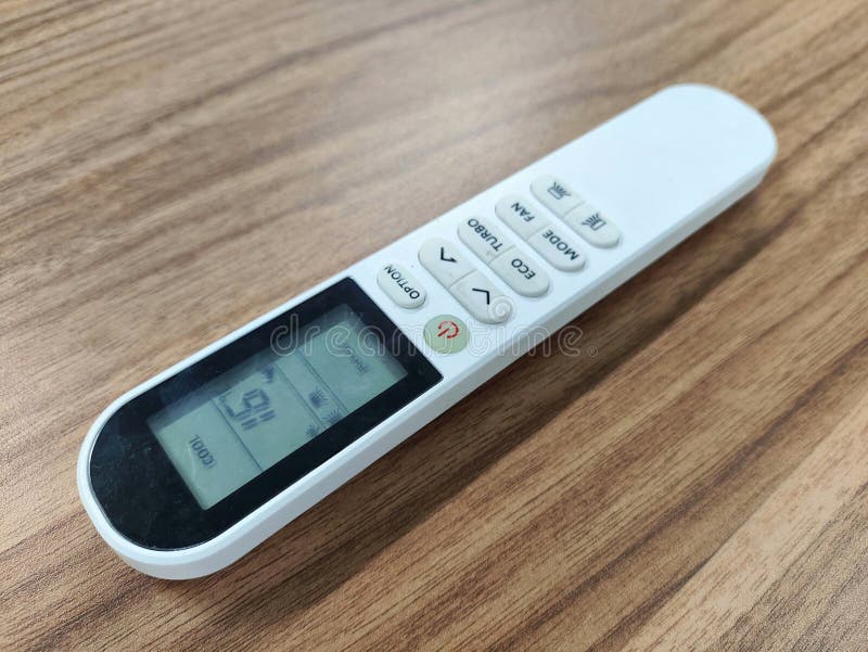 AC (air Conditioner) Remote Which is Placed on the Table Stock Photo ...
