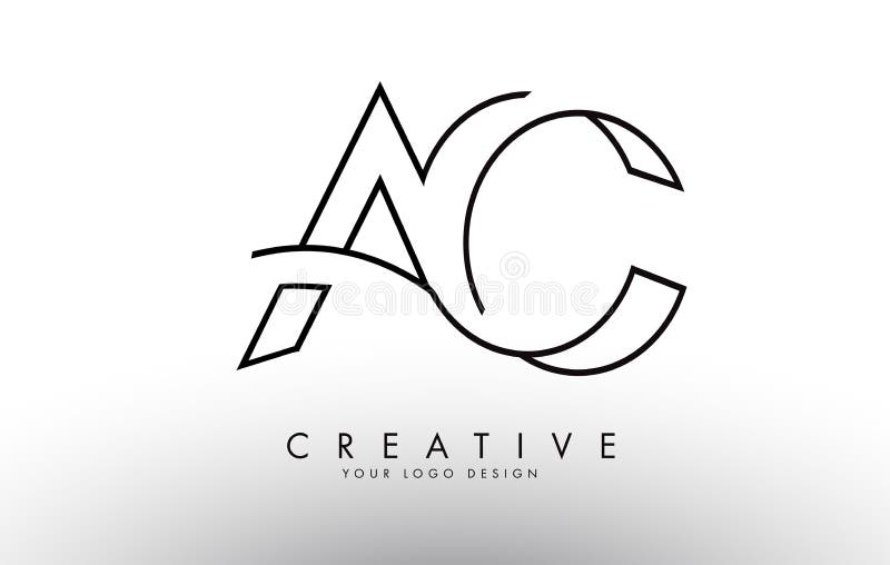 Monogram Letters Ac Stock Illustrations – 611 Monogram Letters Ac Stock ...