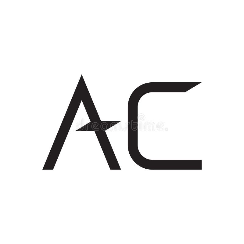 Ac Initial Letter Vector Logo Icon Stock Vector - Illustration of ...