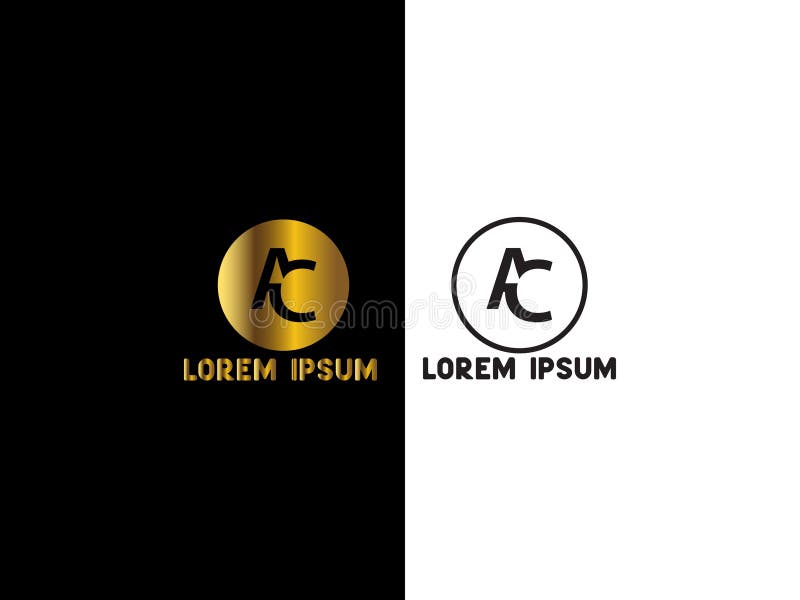 AC Later Logo Vector Design Stock Vector - Illustration of corporate ...