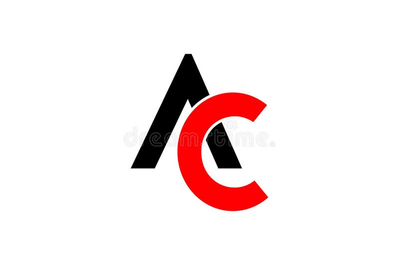 AC Letter Design Vector Image Sleek & Professional Typography for ...