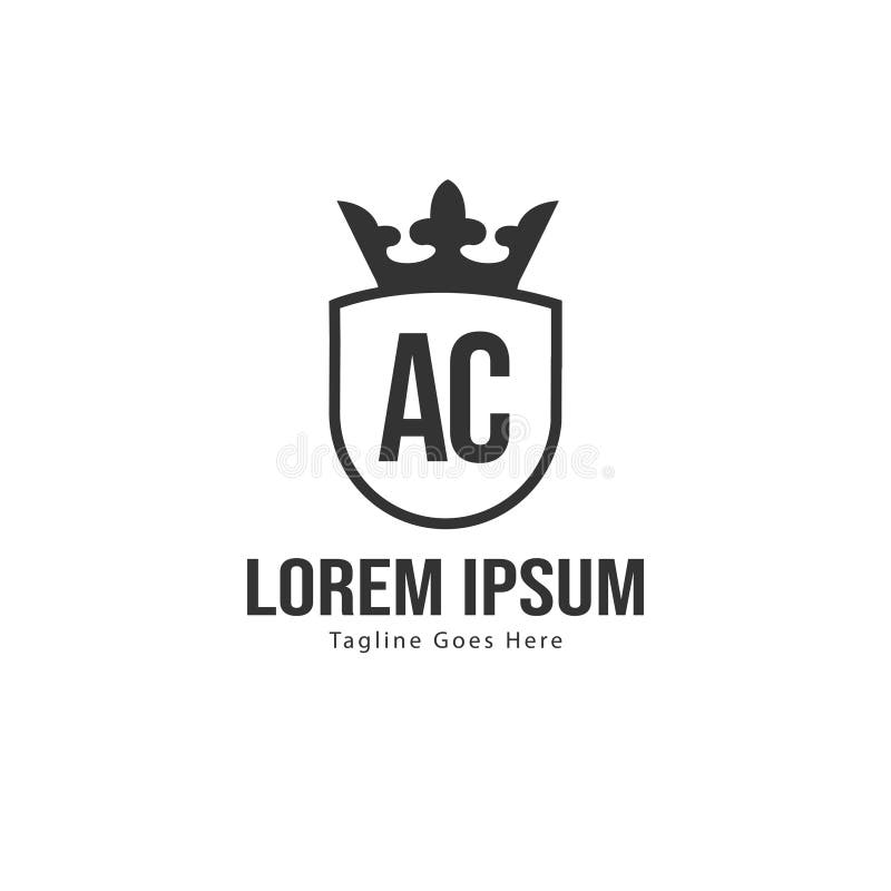 AC Letter Logo Design. Creative Modern AC Letters Icon Illustration ...